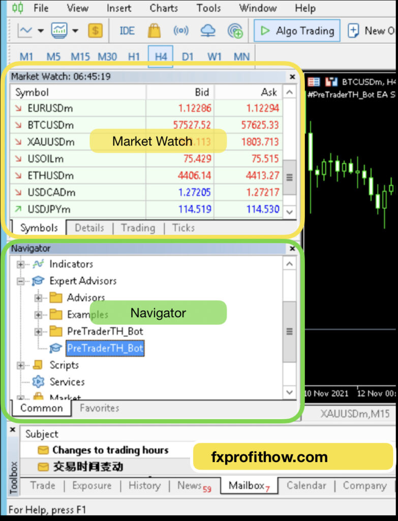 วิธีนำ EA MT5 ไปใช้งานบน Chart - เล่าเรื่องเทรด